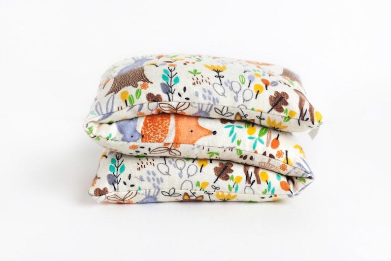 Animal Rice Bag, Rice Heating Pad, Lavender Heat Wrap, Rice Pillow, Fox ...