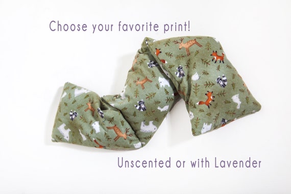 Microwave Heat Pad Rice Heating Pad Lavender Heating Pad | Etsy