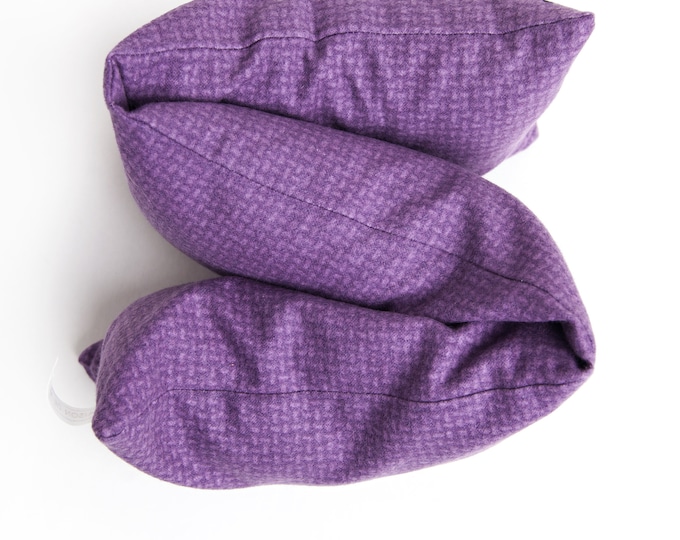 Purple Rice Heating Pad, Microwave Heating Bag, Lavender Rice Bag ...