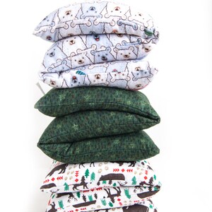 Reindeer Heat Pack Moose Rice Heat Wrap Heating Pad - Etsy