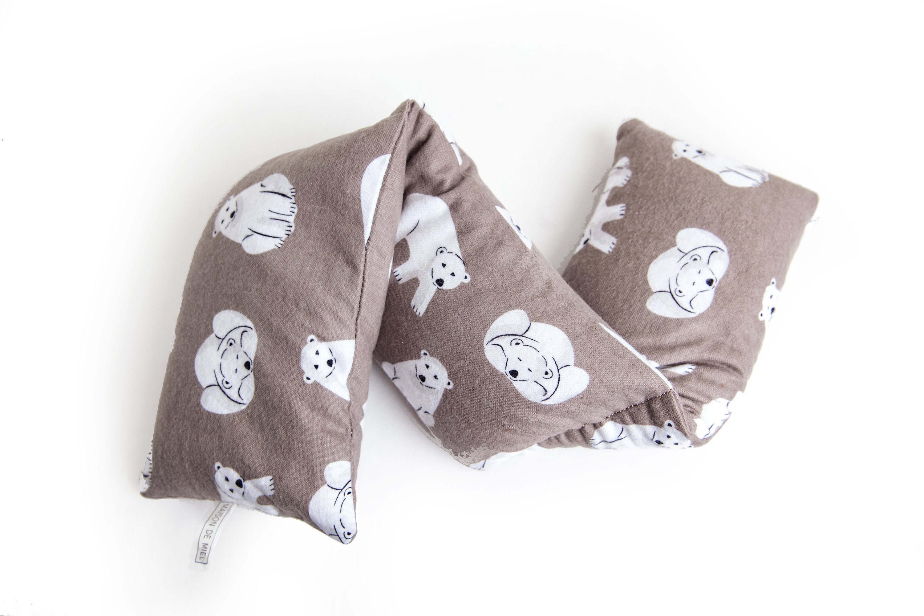 Polar Bear Organic Cotton Heating Pad Rice Heating Pack - Etsy