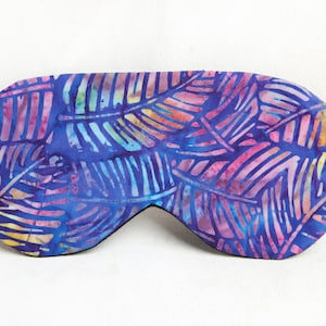 Purple Rainbow Sleeping Mask, Self Care Gift, Cotton Eye Mask ...