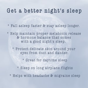 Moon Sleep Mask, Raven Sleeping Mask, Eye Mask, Self Care, Travel Gift ...