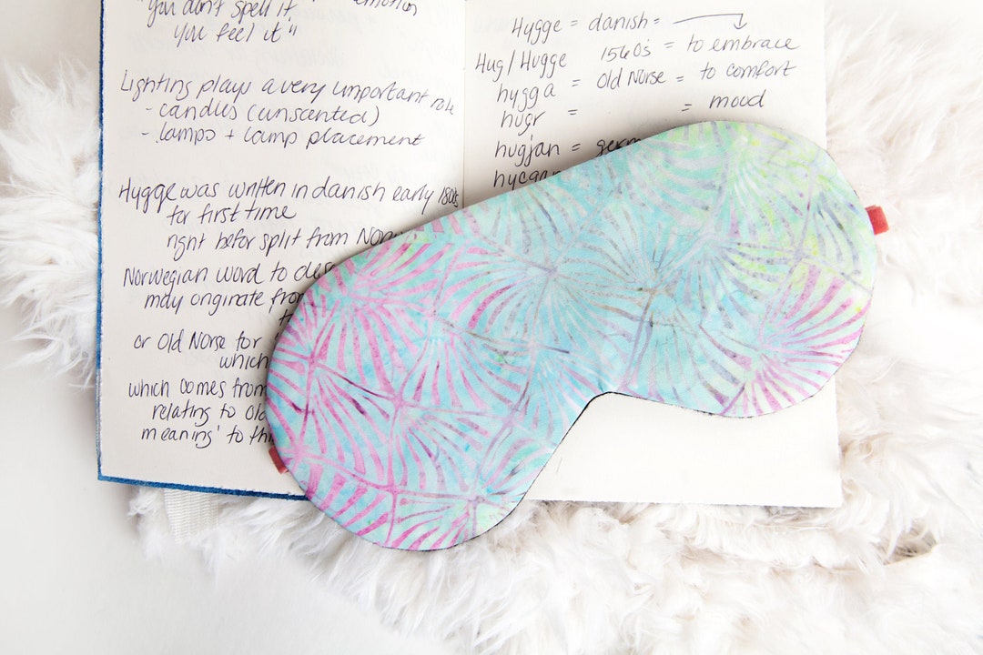 Pretty Sleep Mask, Cotton Sleeping Eye Mask, Sleep Gift for Mom - Etsy ...