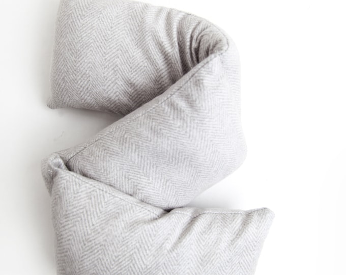 Grey Rice Heat Pad, Heating Pack, Microwaveable Heat Pad, Lavender Rice ...