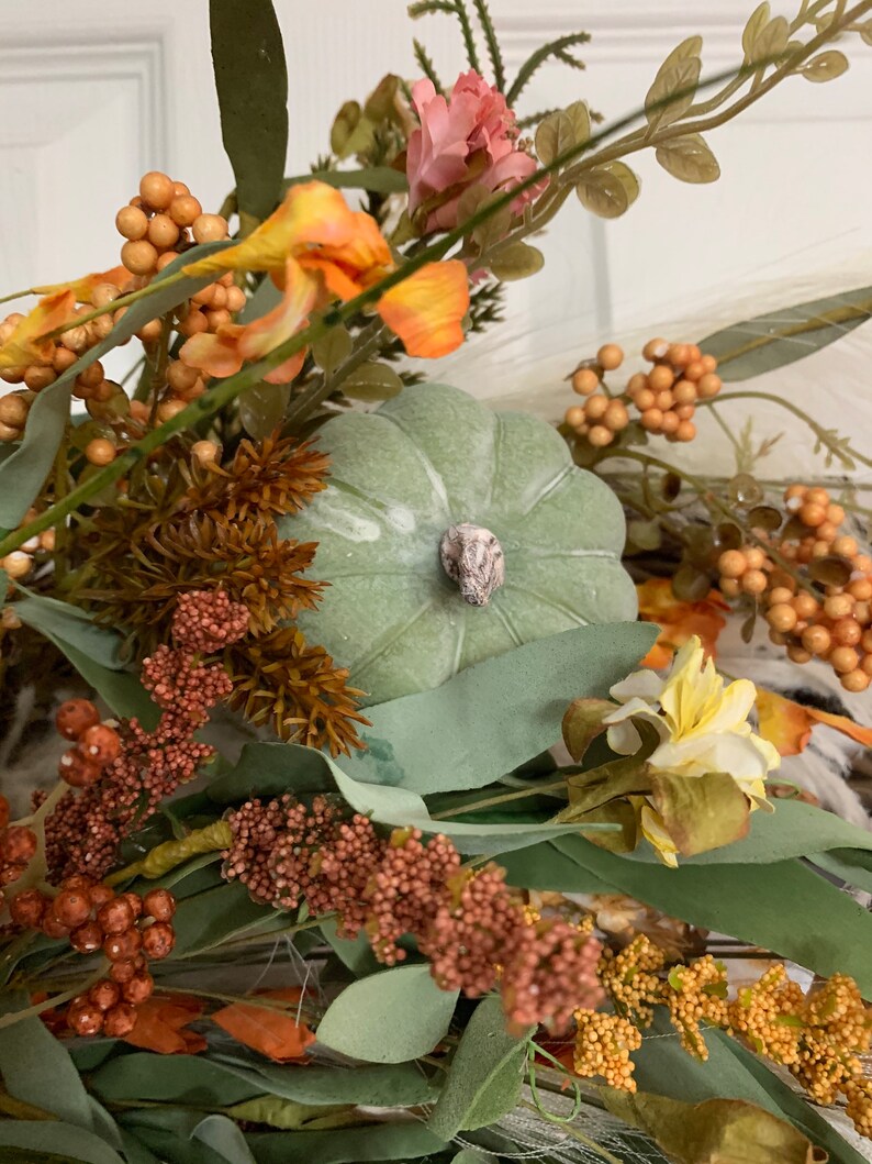 BOHO FALL WREATH for Your Front Door Decor. - Etsy