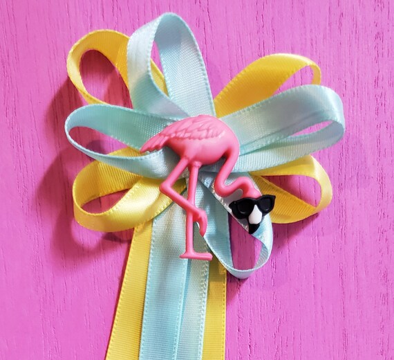 Rapunzel Ribbons Flamingo | Etsy