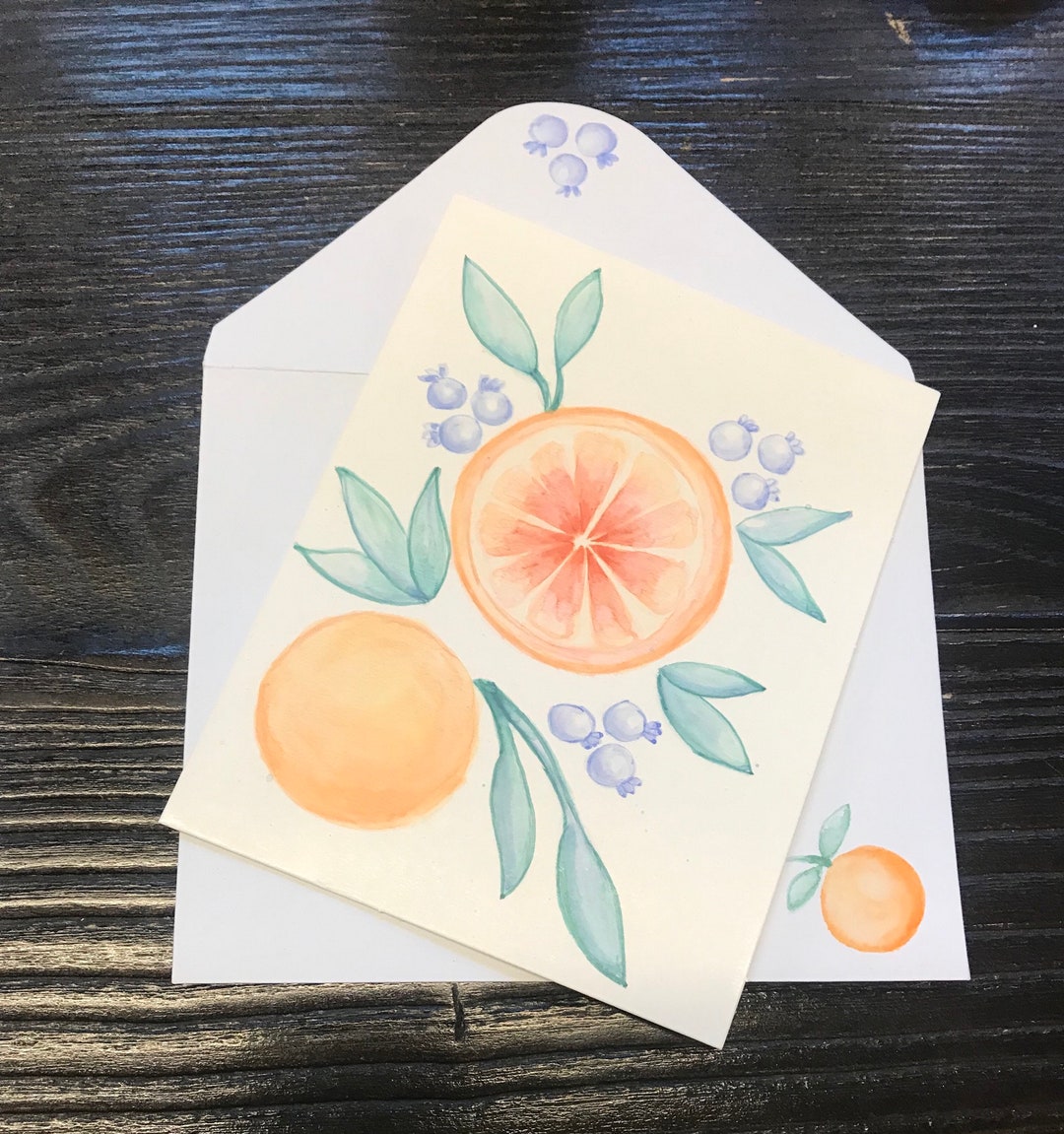 Handmade Artsy Blank Notecards - Etsy