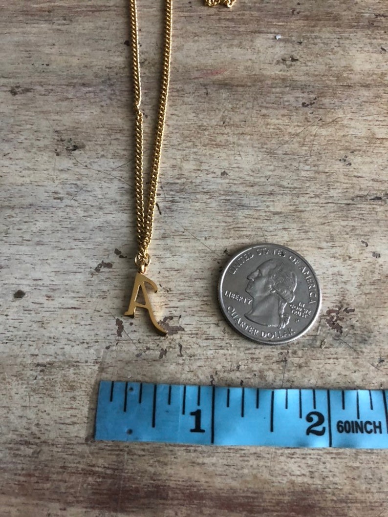 Initial H Necklace Monogram Necklace Letter H Name - Etsy