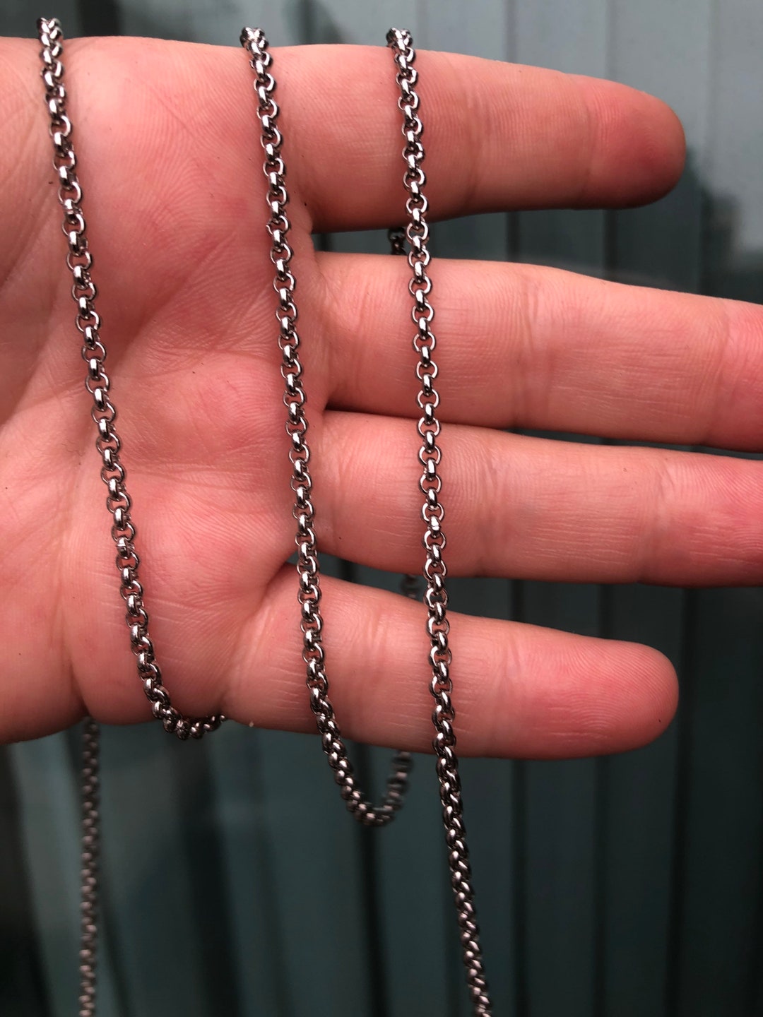 Stainless Steel Rolo Chain, Box Chain, Jewelry Making, 2mm Chain, Bulk ...