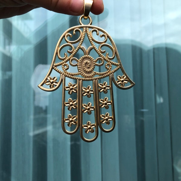 Hamsa Charm - Etsy