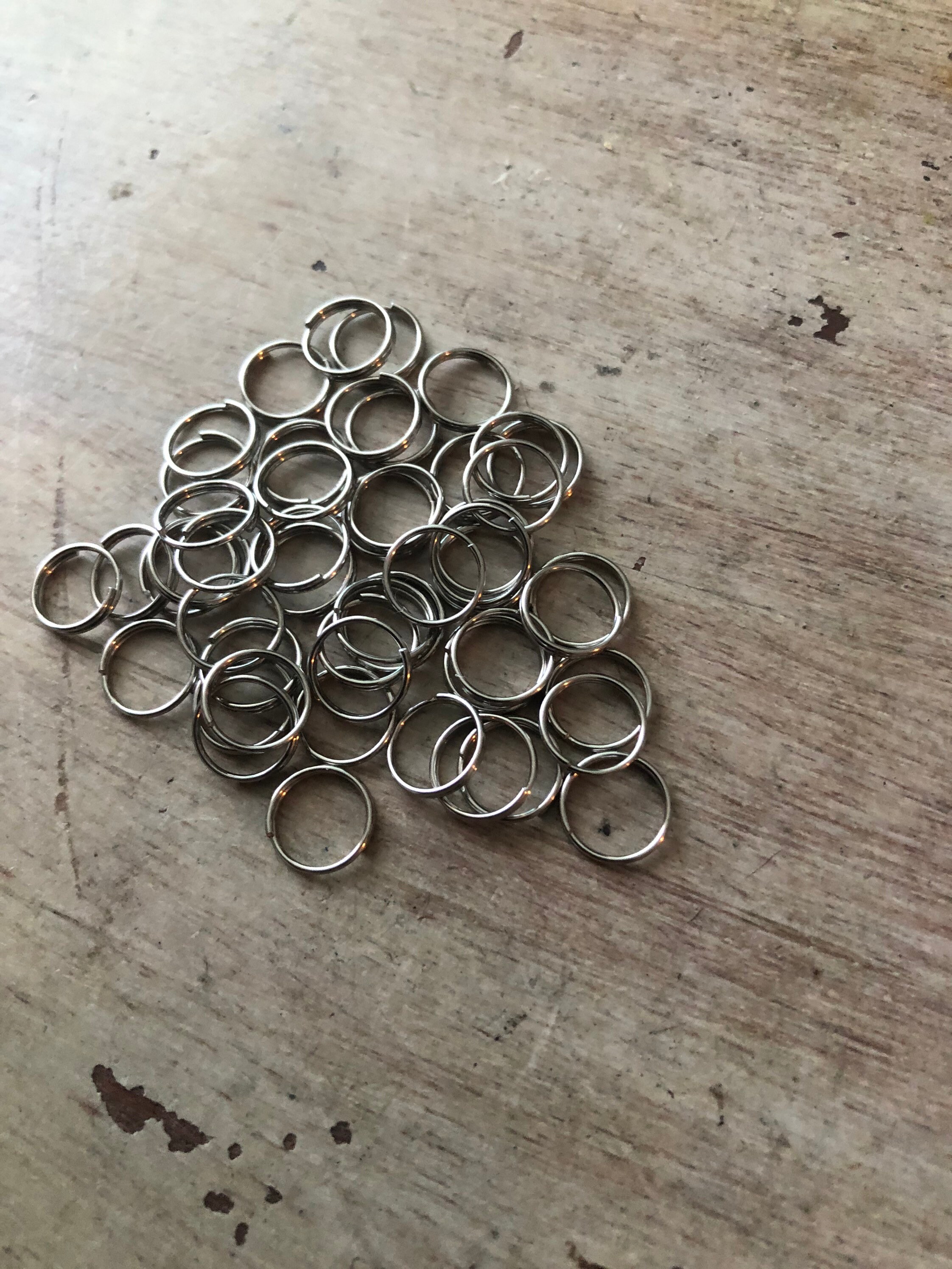 Split Rings Stainless Steel Split Rings Jewelry Findings - Etsy