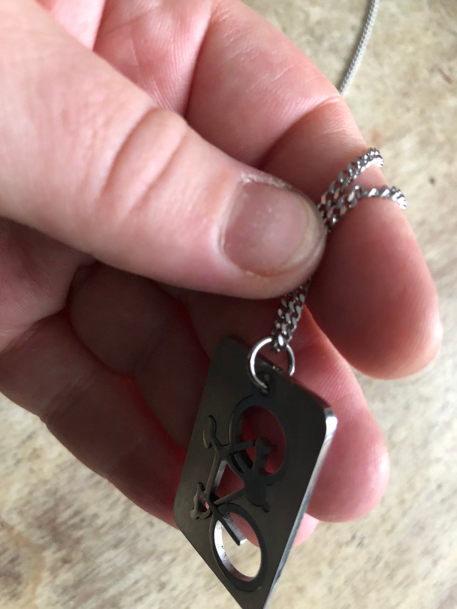 Bicycle Necklace, Gym Jewelry, Fitness Jewelry, Exercise Jewelry ...