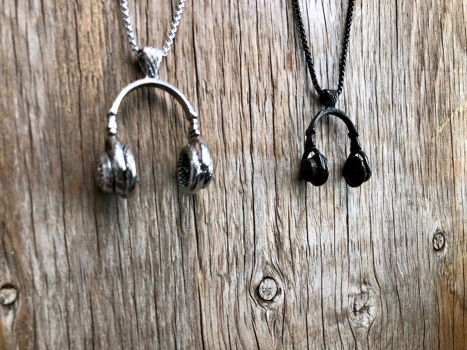 DJ Headset Necklace, Music Necklace, Headphone Pendant, Musician ...