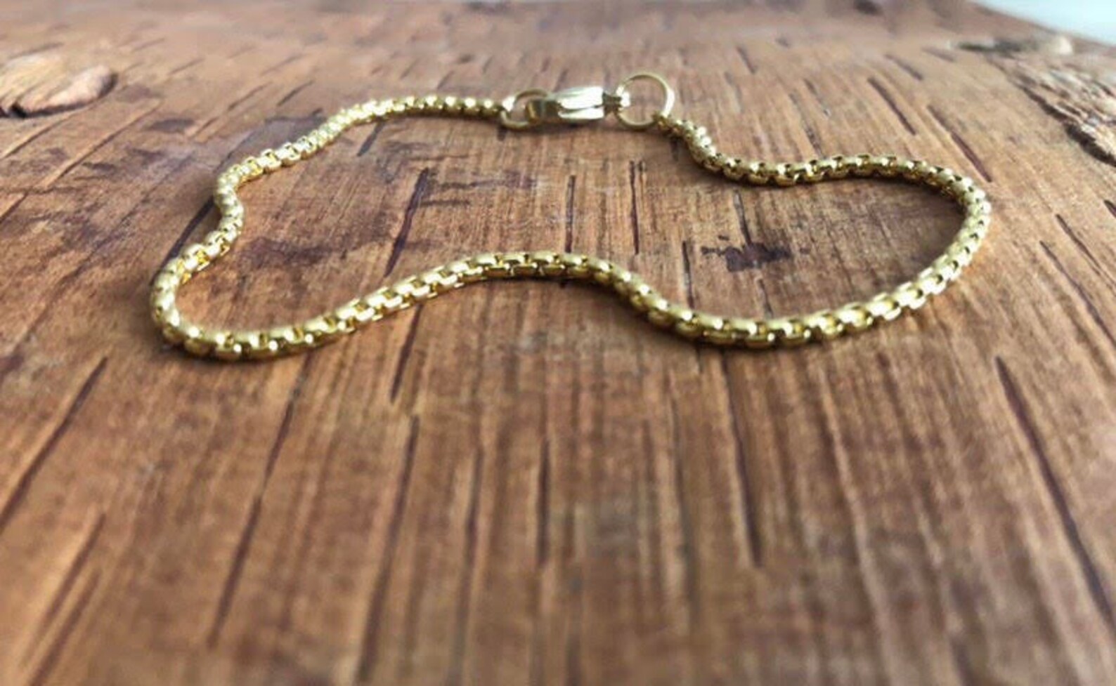 Chain Bracelet Stainless Steel Chain Gold Chain Bracelet - Etsy