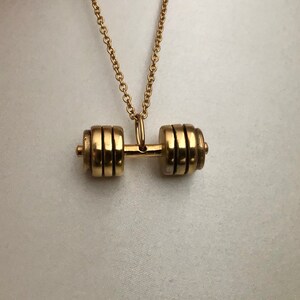 Gym Jewelry, Dumbbell Necklace, Fitness Jewelry, Exercise Jewelry ...