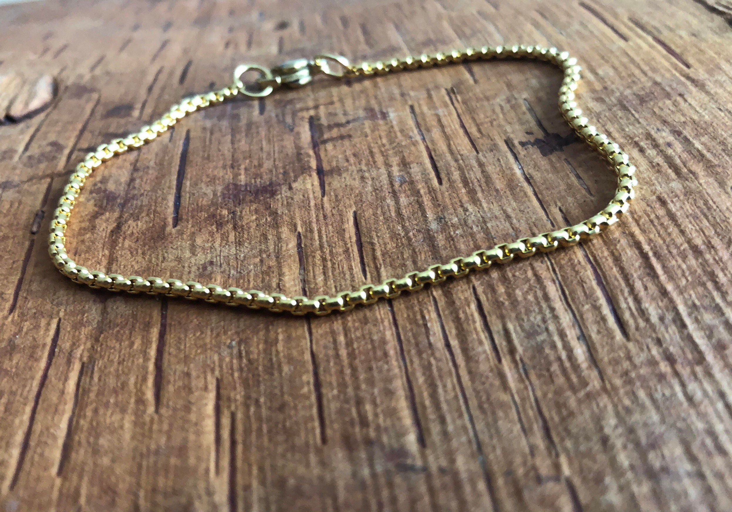 Chain Bracelet Stainless Steel Chain Gold Chain Bracelet - Etsy