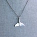 Whale Tale Necklace, Dolphin Tale,beach Jewelry, Nautical Jewelry, Boho ...