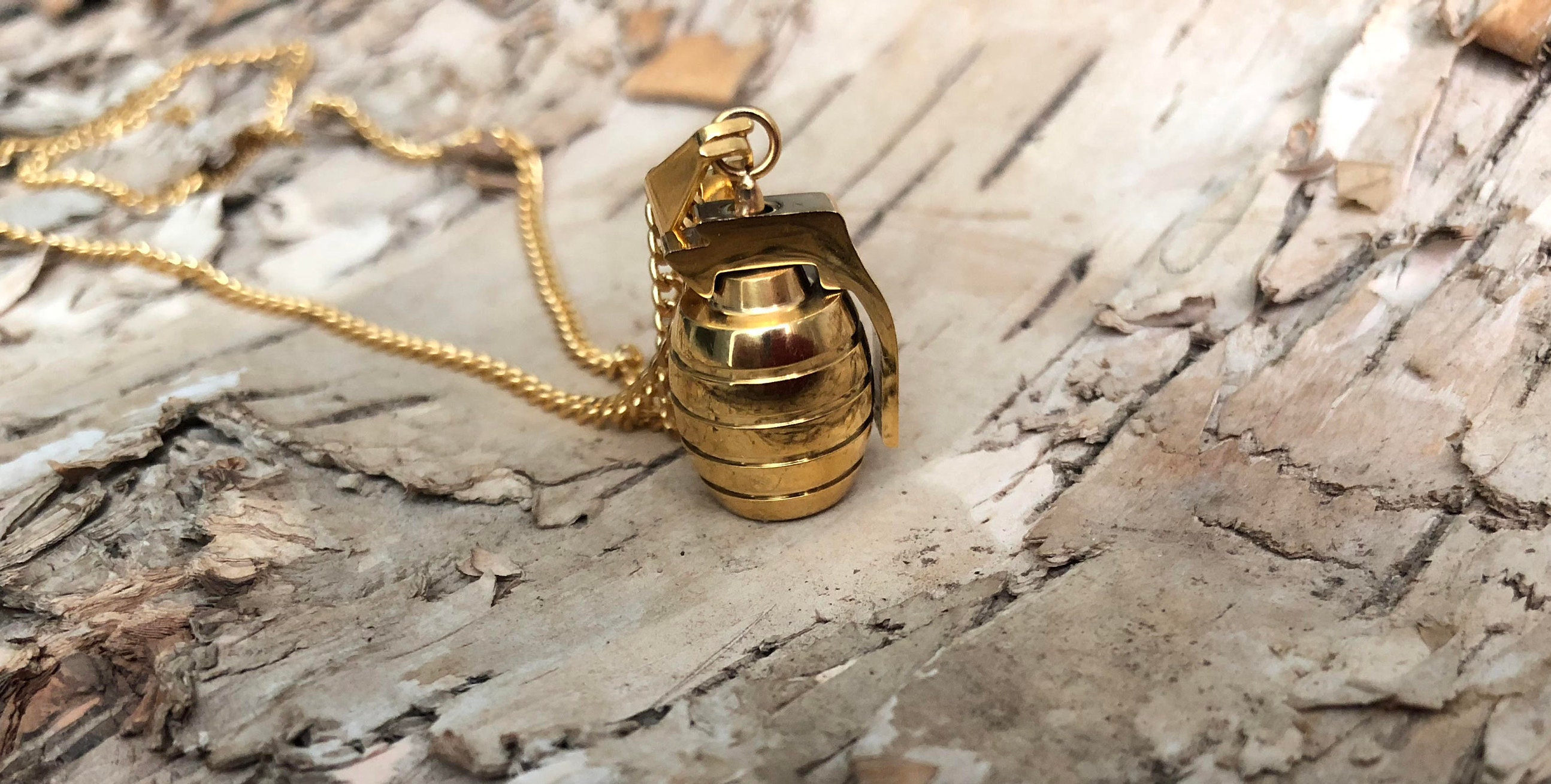 Hand granaat ketting bom hanger leger sieraden wapen - Etsy Nederland