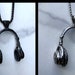 DJ Headset Necklace, Music Necklace, Headphone Pendant, Musician ...