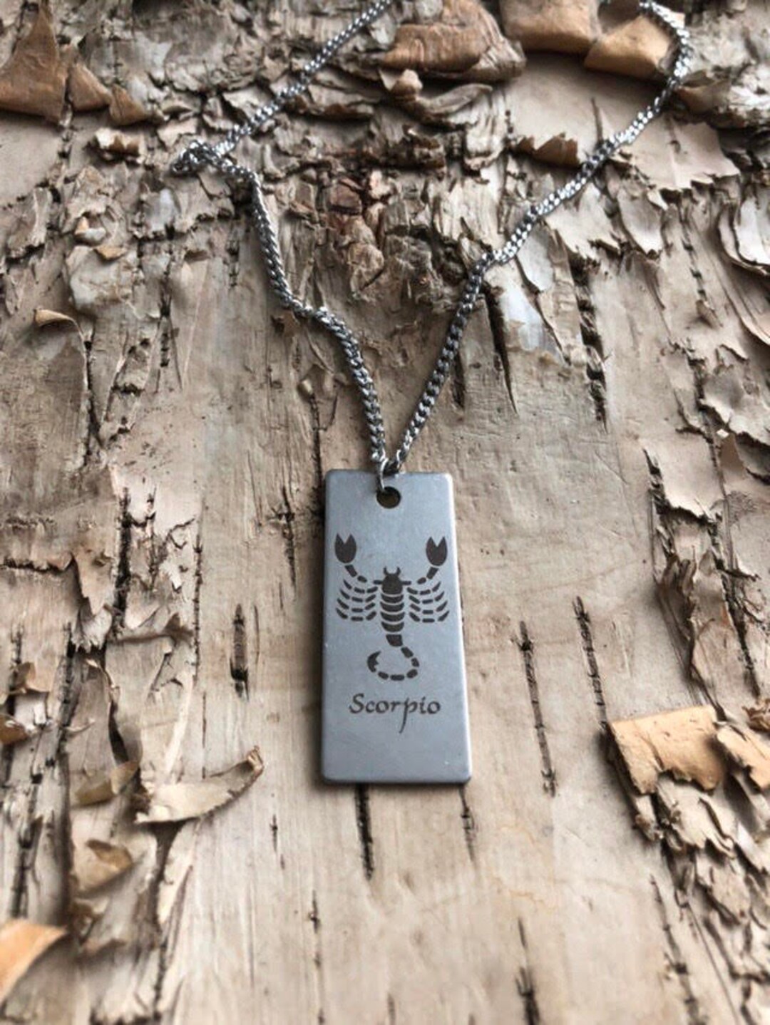 Scorpio Necklace, Zodiac Necklace, Scorpio Gift, Scorpio Zodiac ...