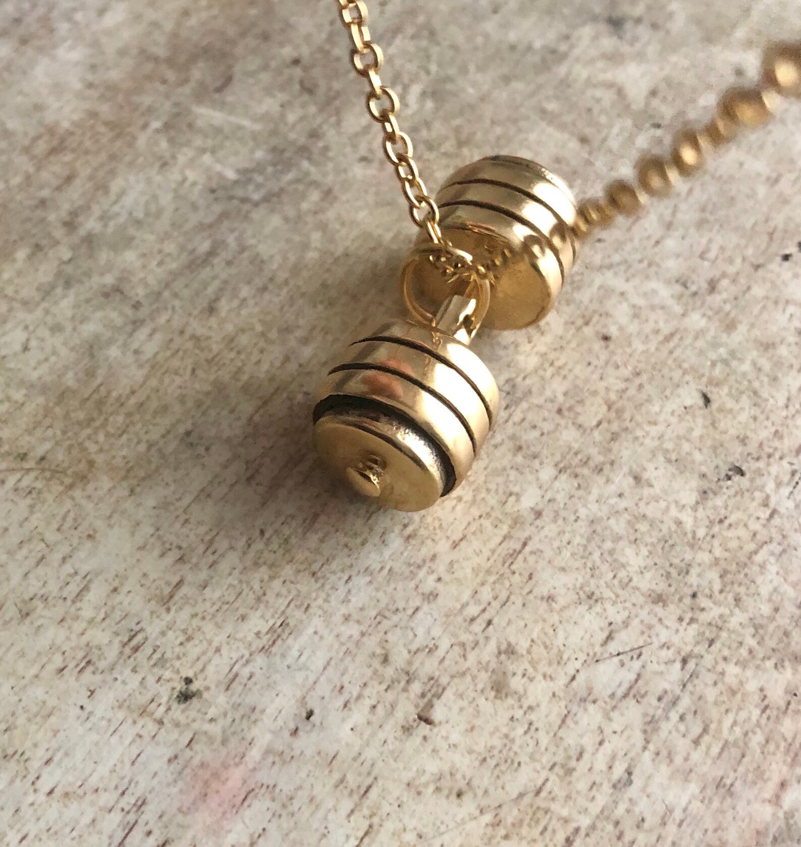 Gym Jewelry, Dumbbell Necklace, Fitness Jewelry, Exercise Jewelry ...