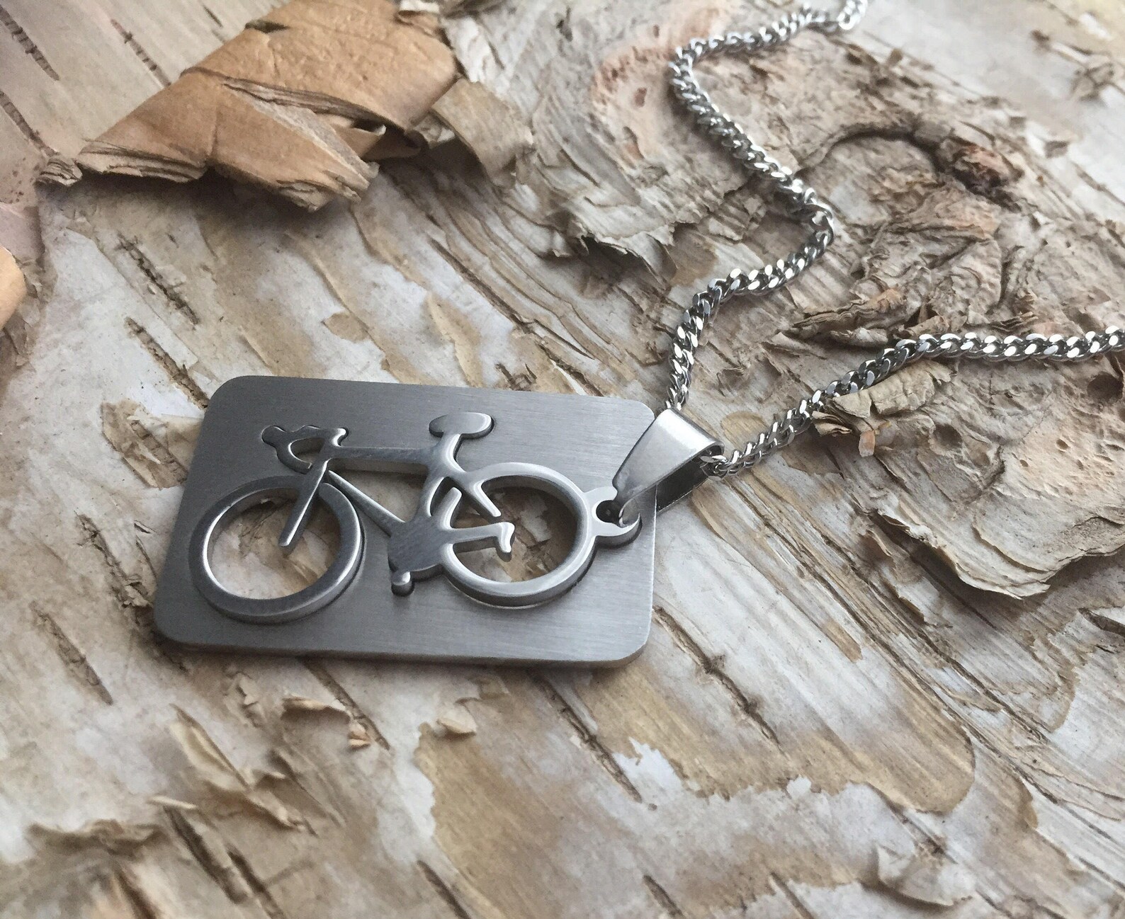 Bicycle Necklace, Gym Jewelry, Fitness Jewelry, Exercise Jewelry ...