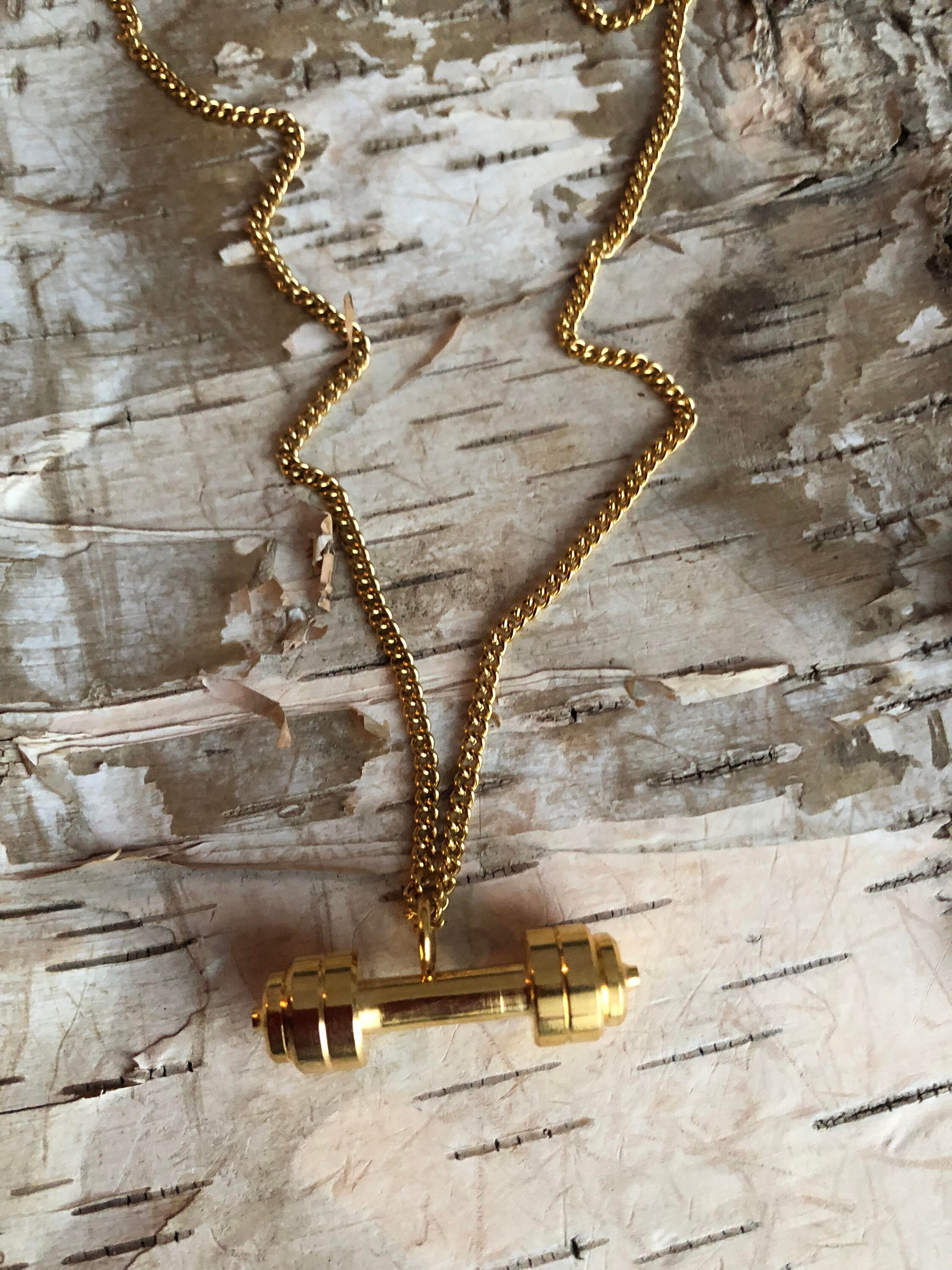 Gym Jewelry, Gold Dumbbell Necklace, Fitness Jewelry, Crossfit Pendant ...