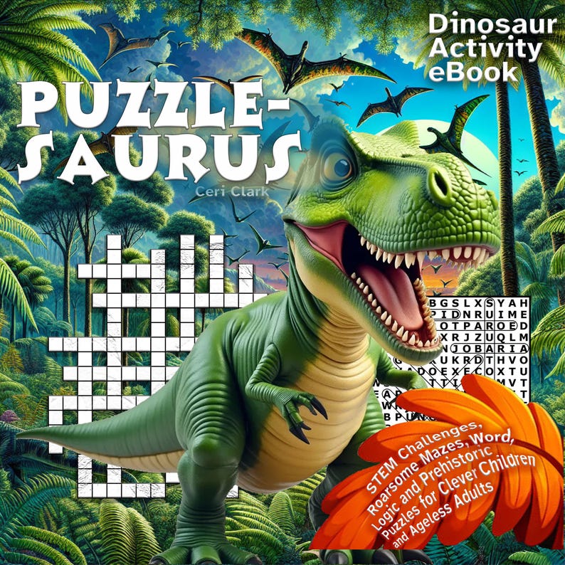 Kids Dinosaur Puzzles - Printable PDF - STEM Activities - Educational ...