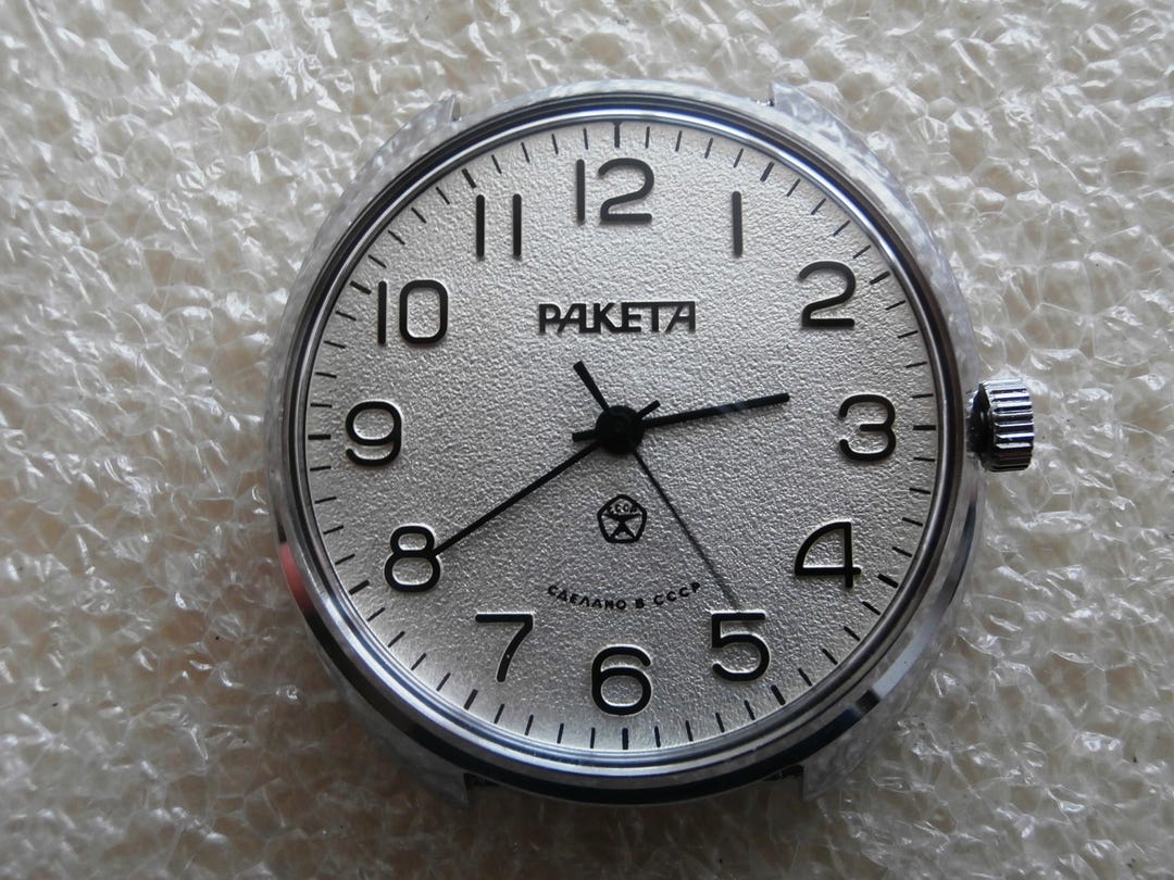 Raketa Mechanical Wrist Watch, Movement From Vintage Soviet/ussr ...