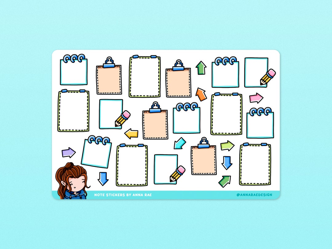 To-do List Functional Stickers - Organising Sticker Sheets for Planners ...