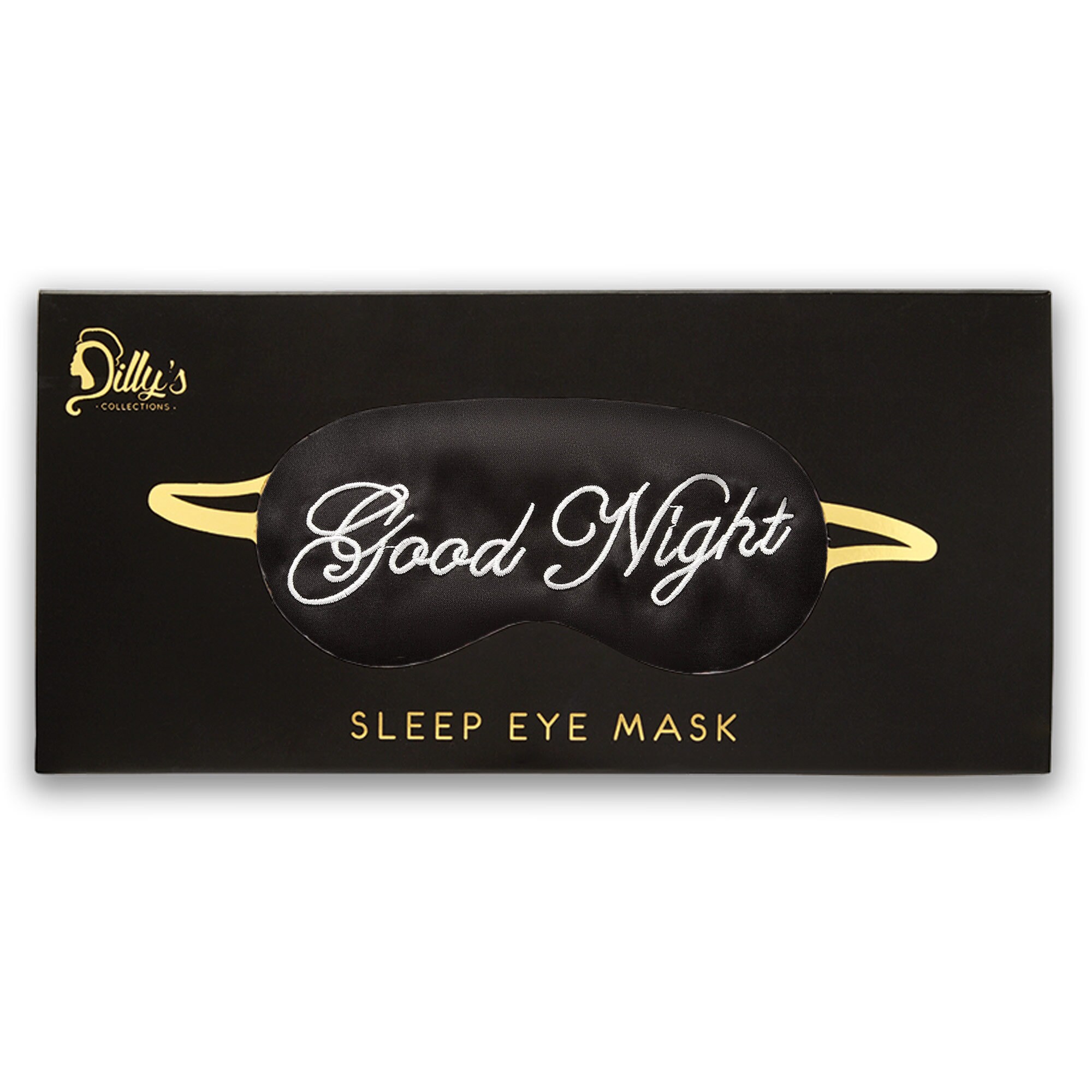 Good Night Mask Sleeping Mask Eye Mask black Eye Mask - Etsy