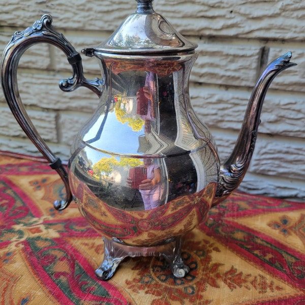 Silver Coffee Pot - Etsy