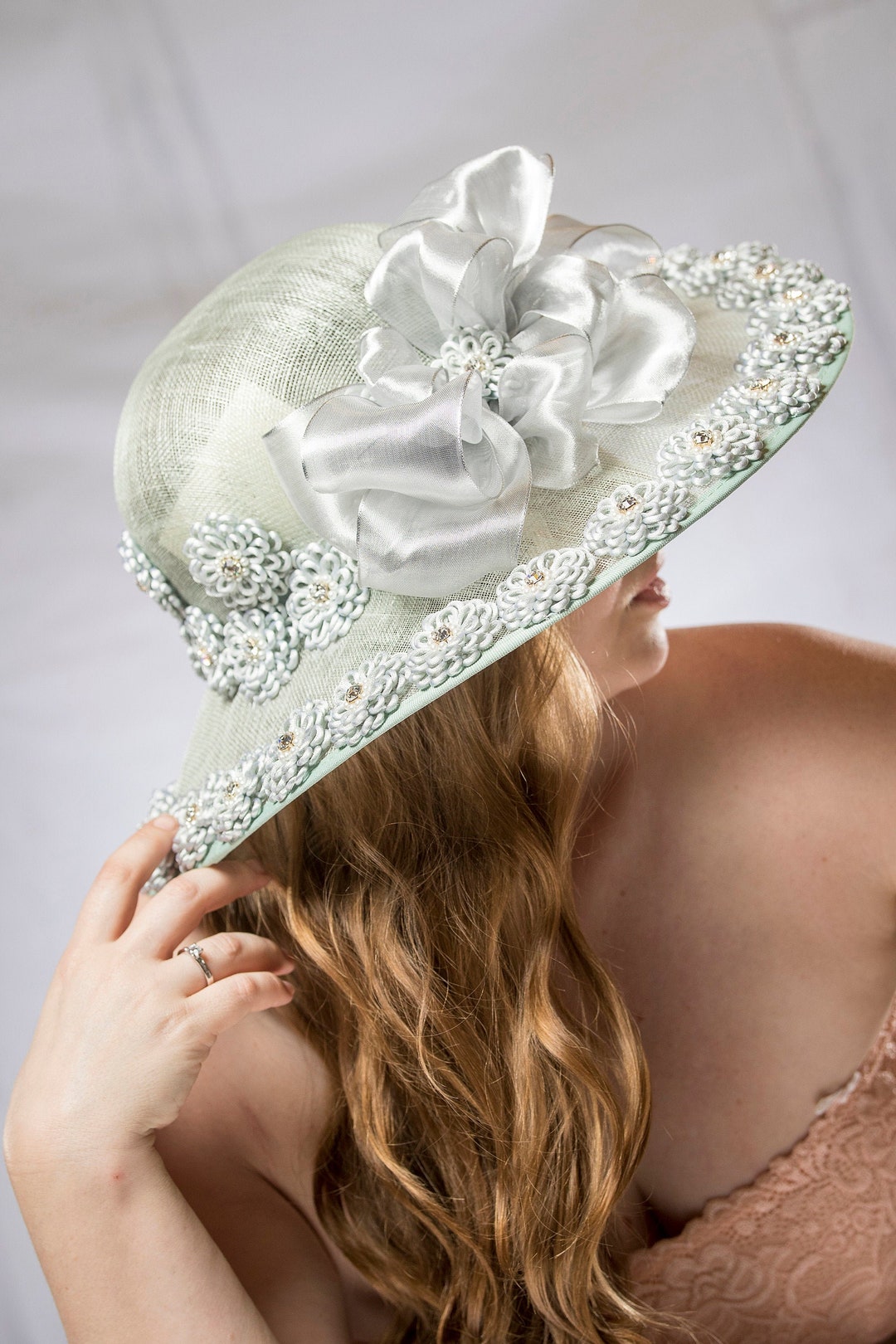 Sage Green Hat - Etsy