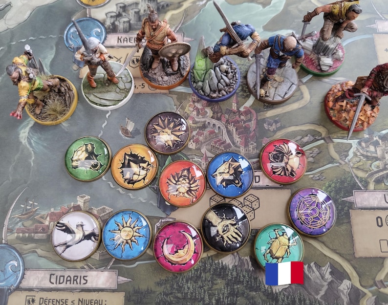 The Witcher Old World - School Tokens - Etsy