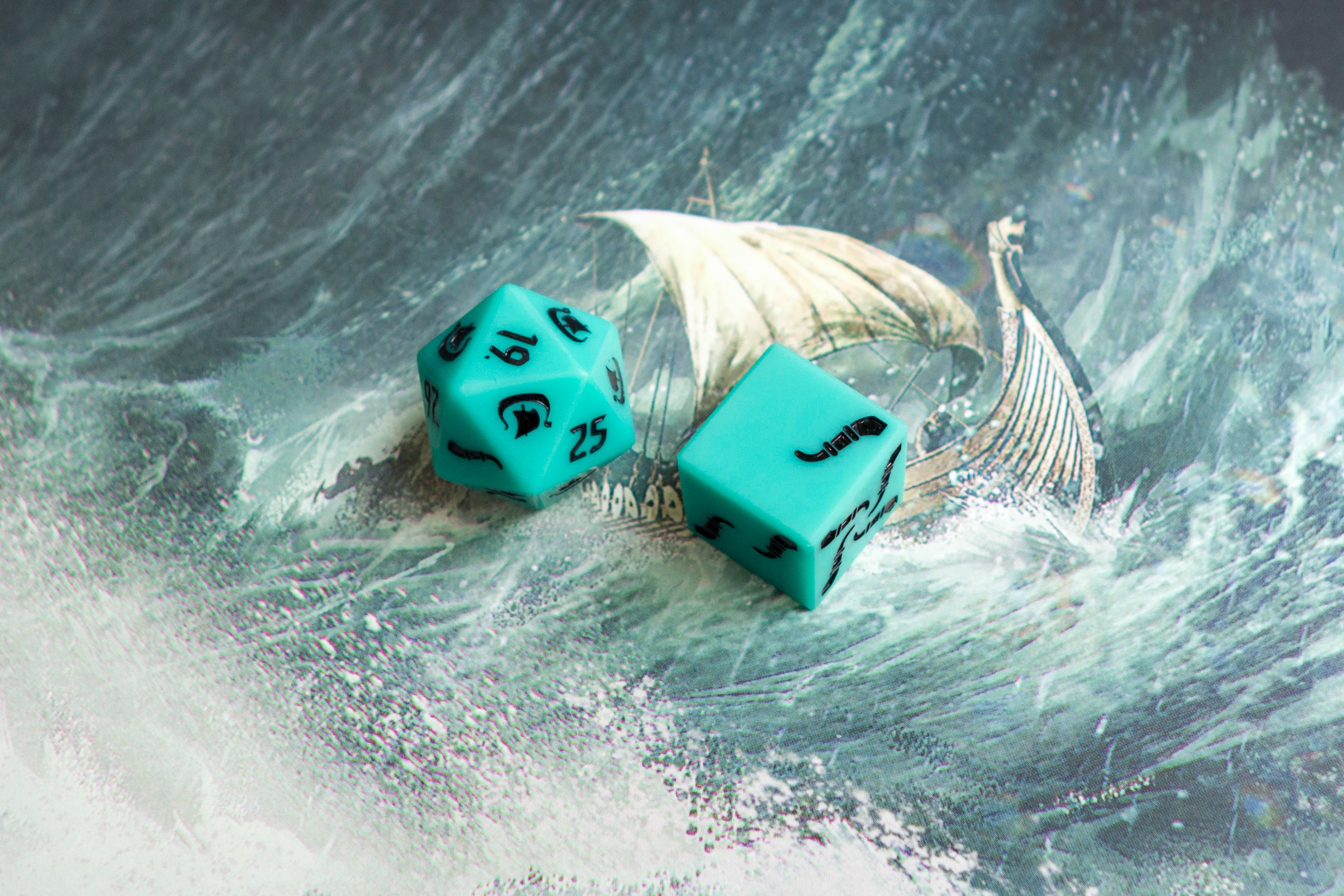 The Witcher Old World Skellige & Dagon Dice - Etsy