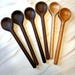 12" Heavy Duty Wood Spoon || 3/4" Thick Handle || Handcrafted Kitchen ...