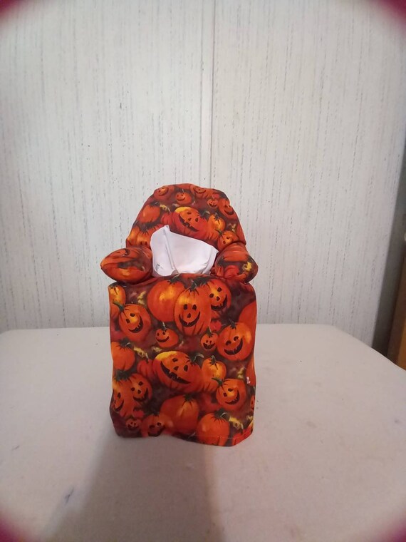 Pumpkin Chair Tissue Box Cover | Etsy
