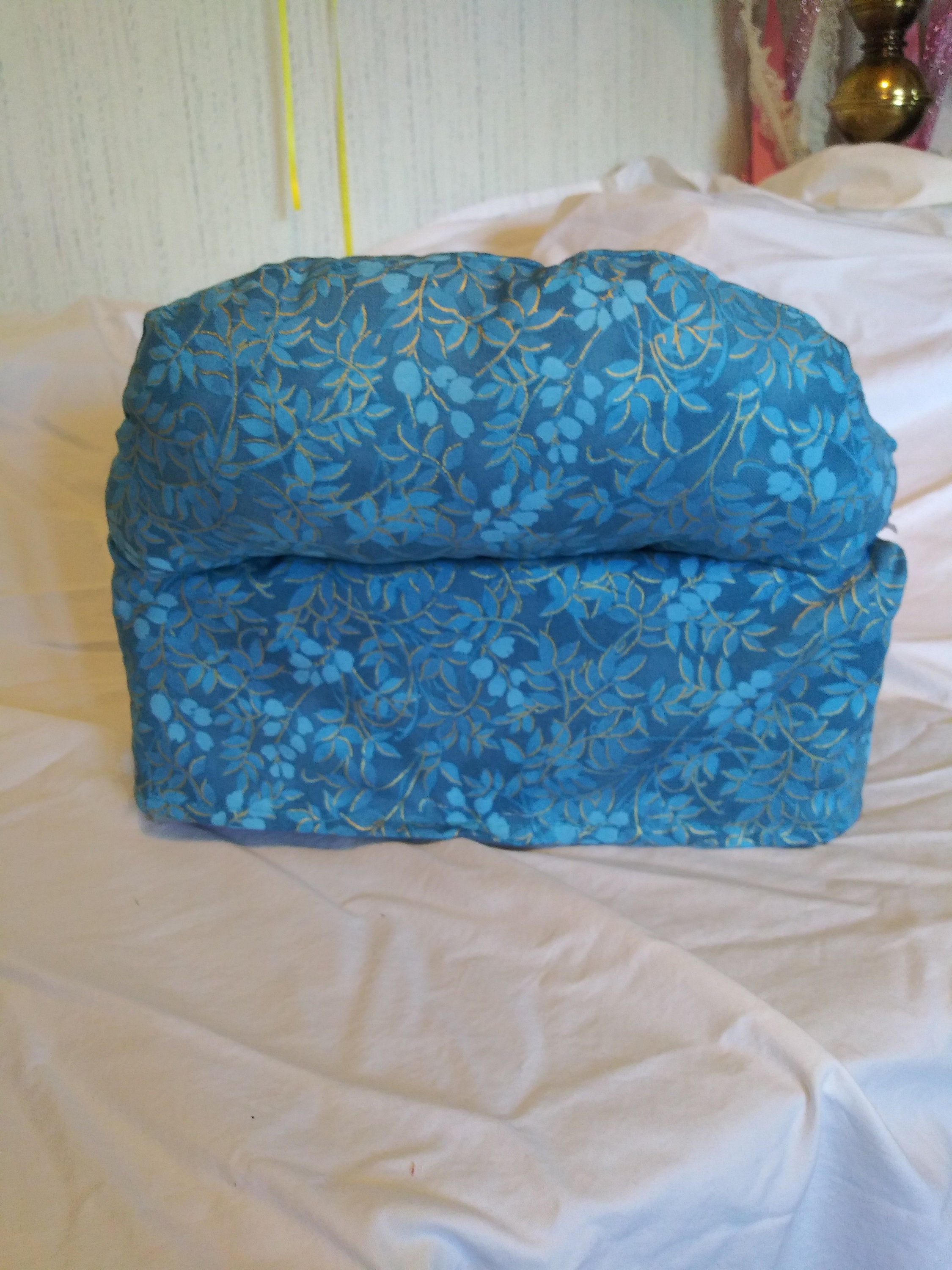 Teal Vines Tissue Box Cover - Etsy