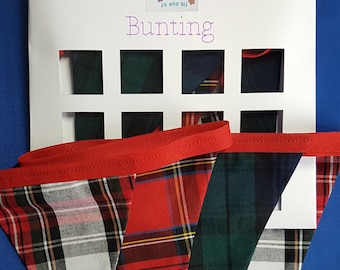 Tartan Bunting | Etsy