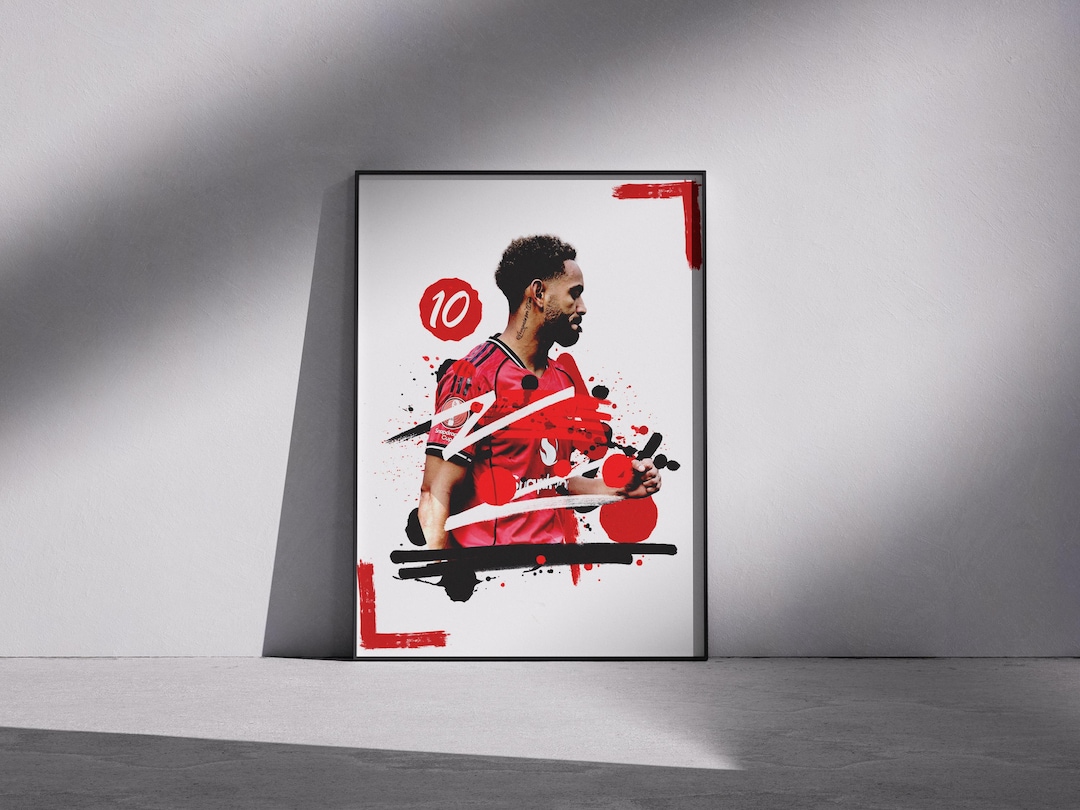 Matheus Cunha Manchester United Football Print Poster - Etsy UK