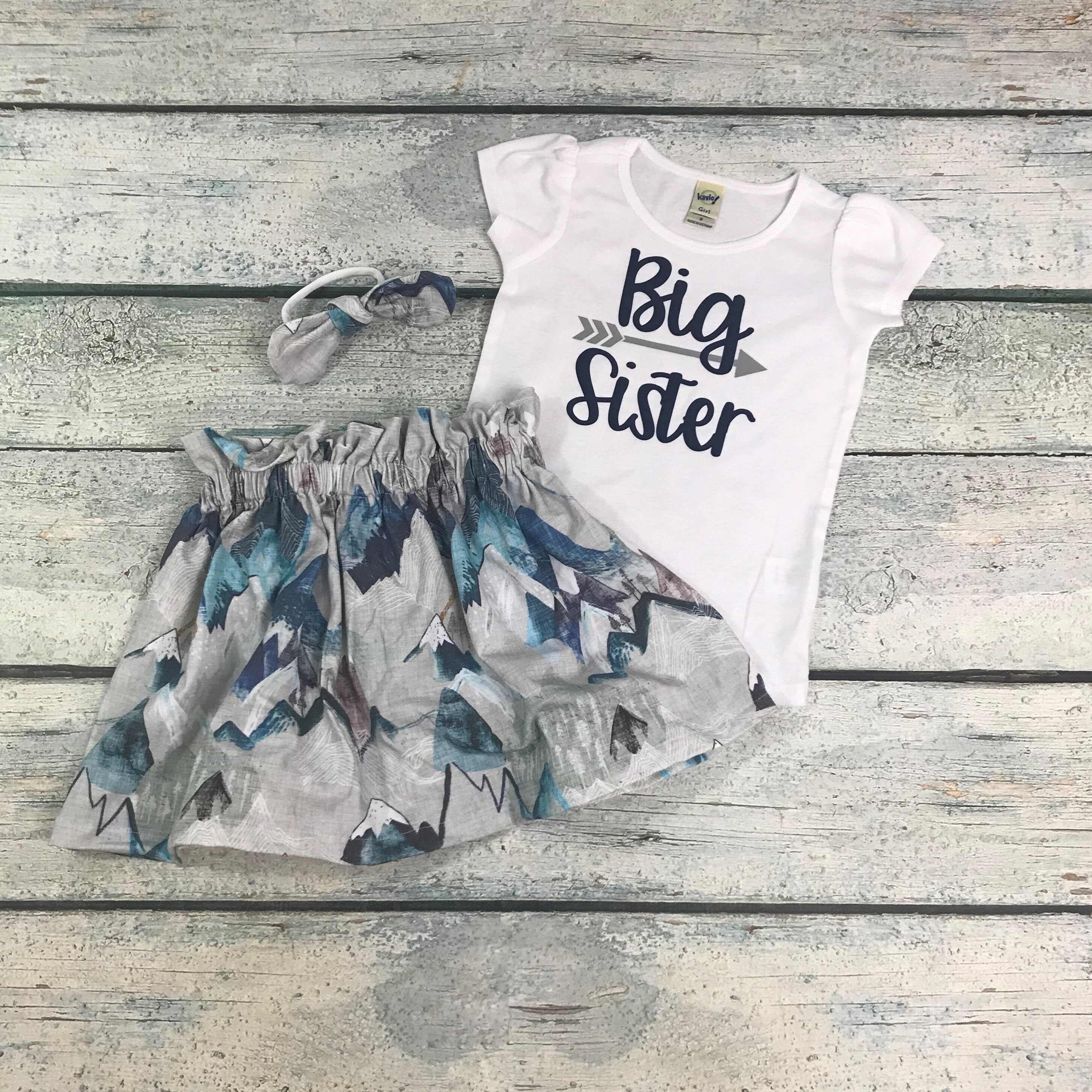 Matching Big Sister Little Brother Set/ Big Sister - Etsy