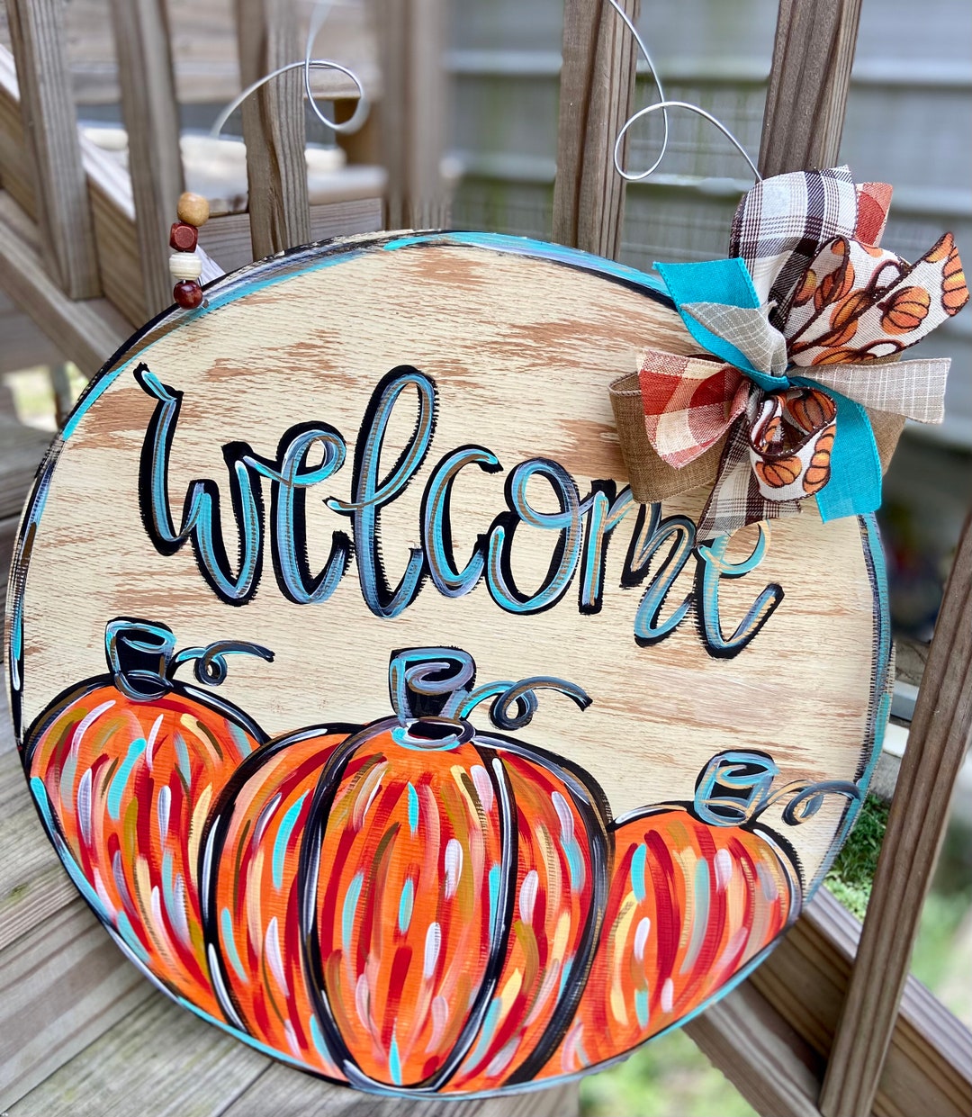Fall Door Hanger - Etsy