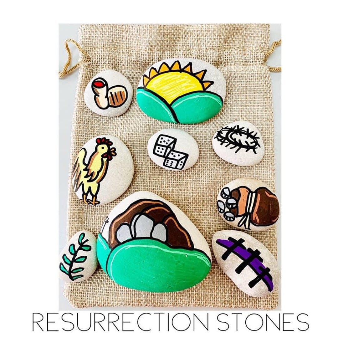 Resurrection Story Stones - Etsy