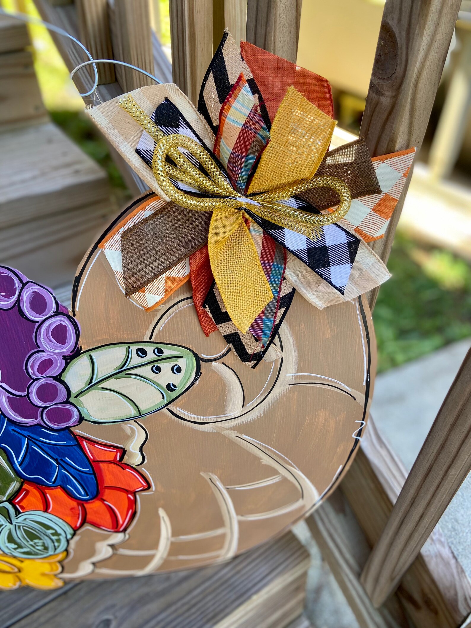 Cornucopia Door Hanger - Etsy