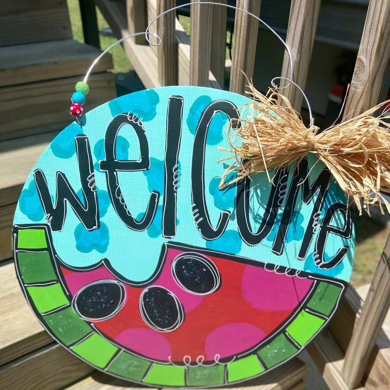 Watermelon Door - Etsy