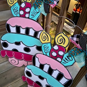 Birthday Cake Door Hanger - Etsy