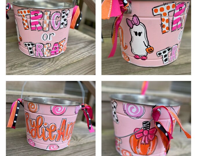 Halloween Buckets - Etsy