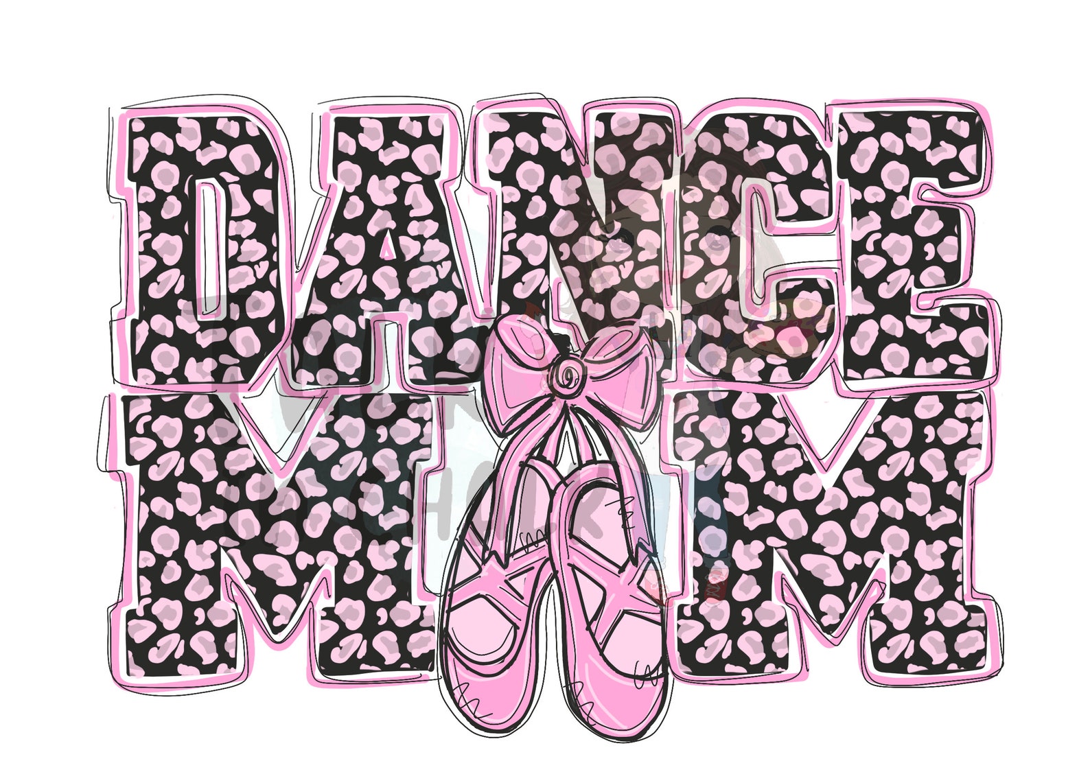 Dance Mom Sublimation Template - Etsy