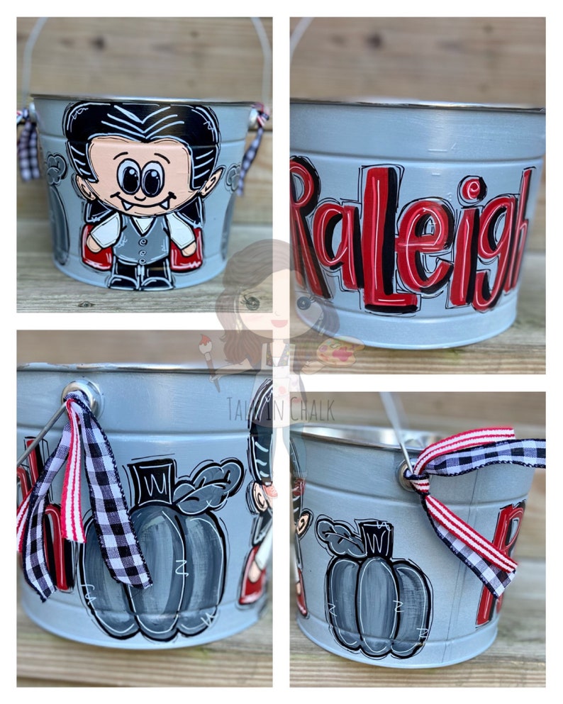 Halloween Buckets - Etsy